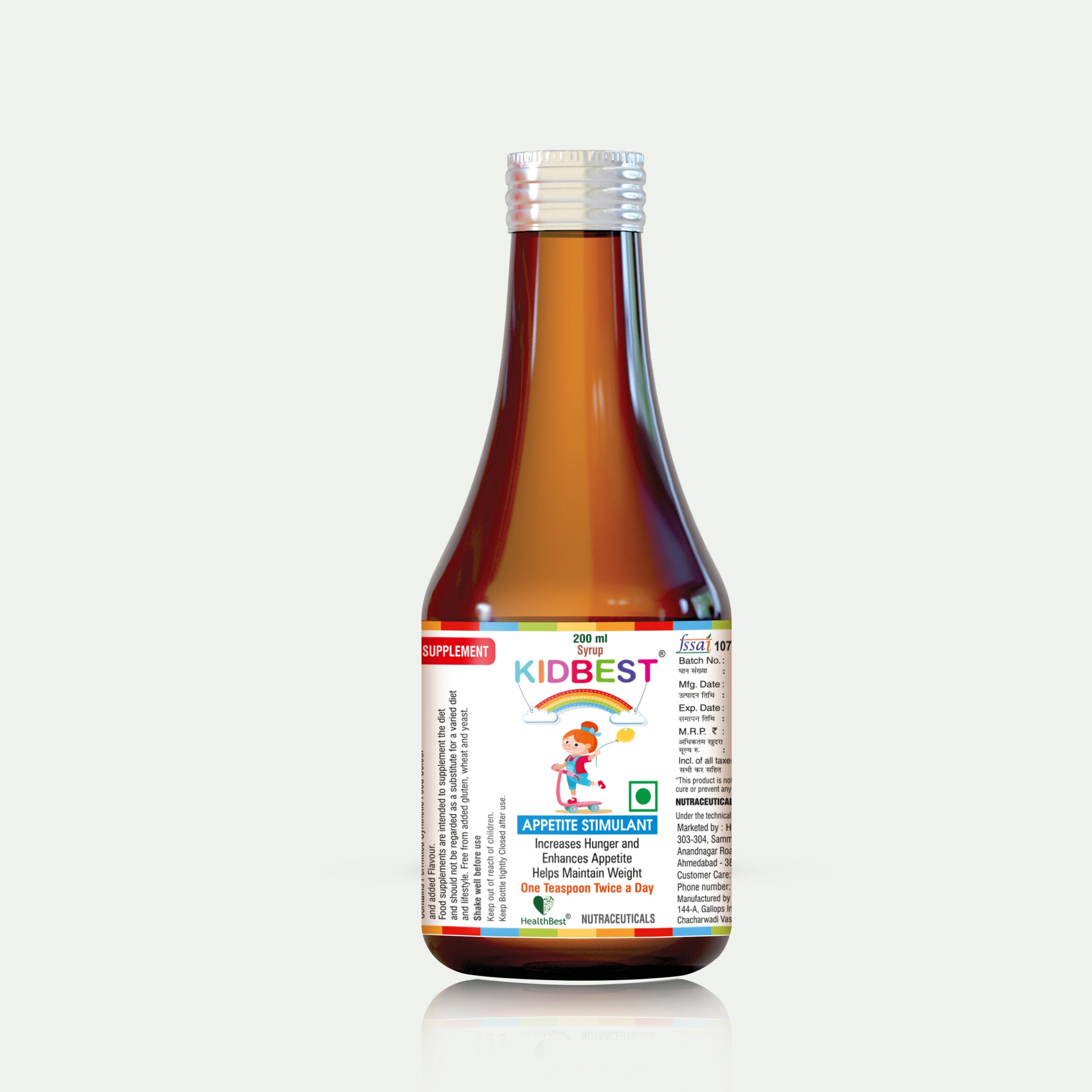 Appetite Syrup for Kids in India - Boost Kids' Health – Healthbest